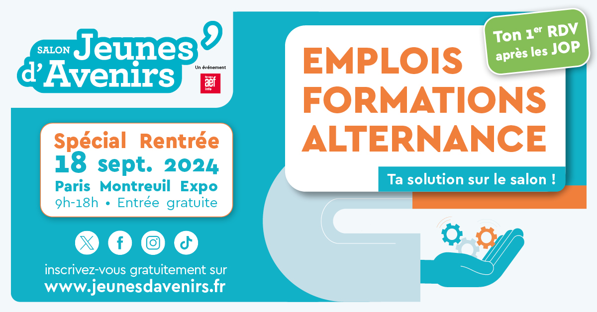 Jeunes d'Avenirs Spécial Rentrée - Salon Jeunes d'Avenirs